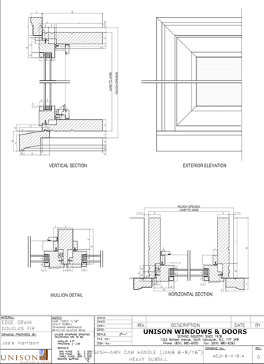 Heavy Subsill - Unison Windows